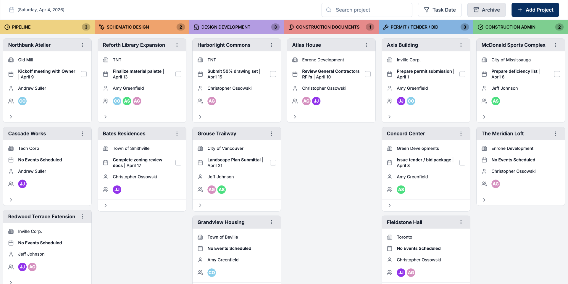 Mapper — Project and task tracking for architecture and design teams